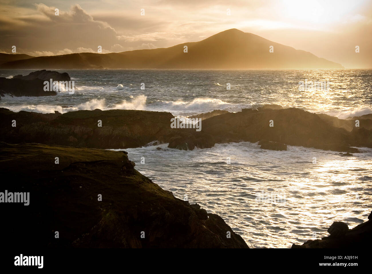 Atlantic Drive, Achill Island, Co. Mayo, Ireland Stock Photo - Alamy