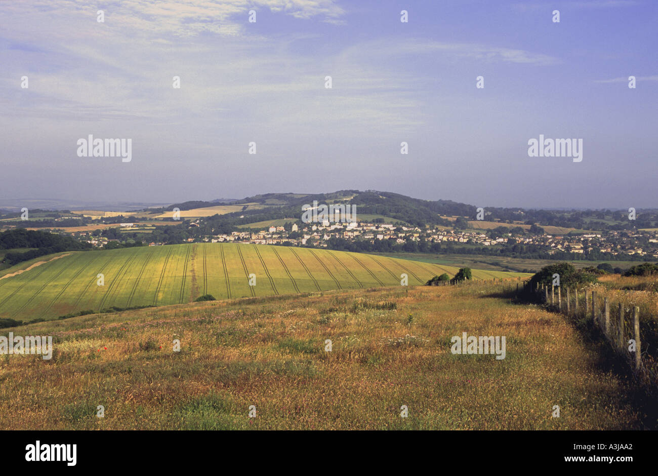 Brading downs view hi-res stock photography and images - Alamy