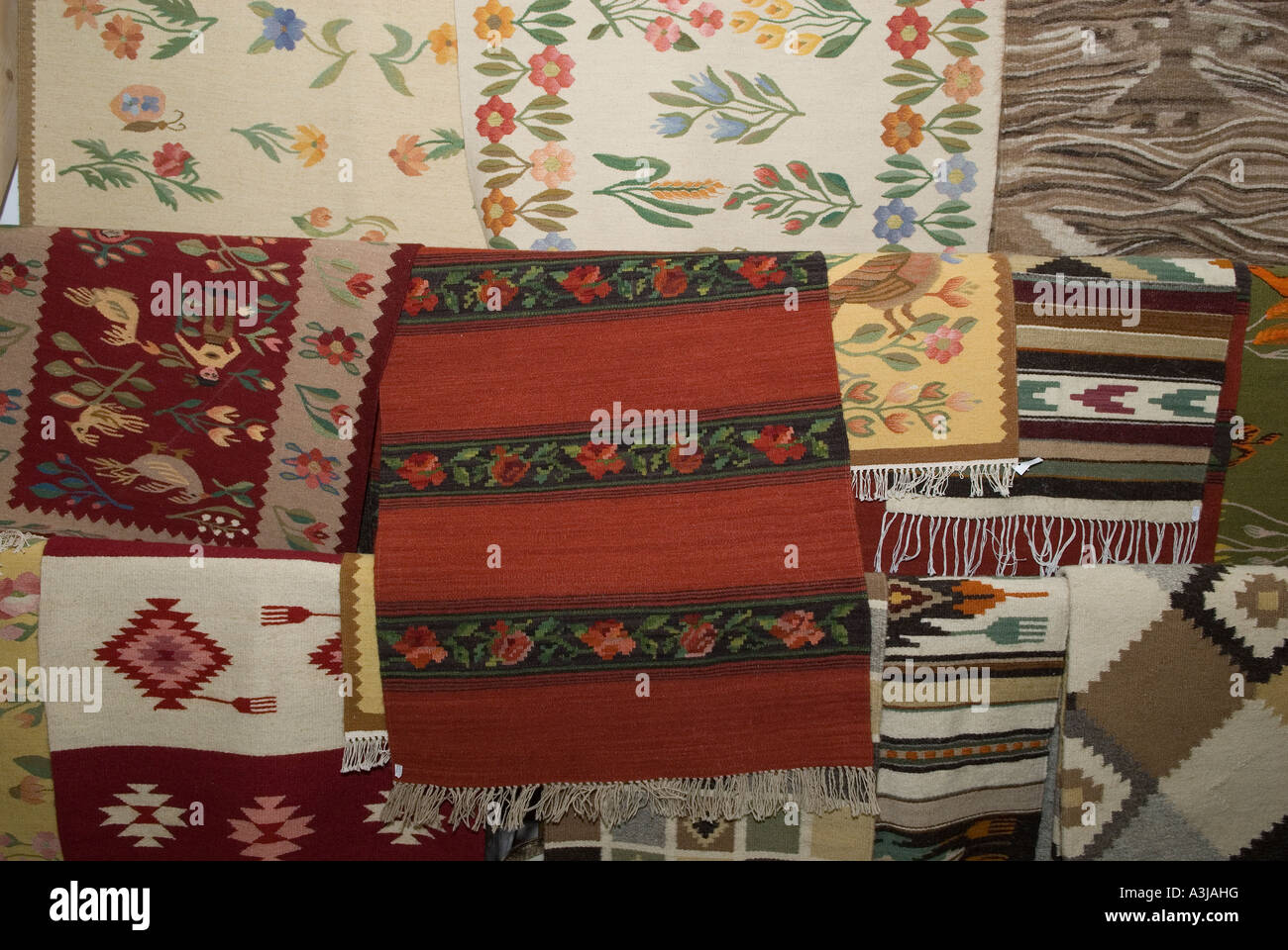 Traditional romanian fabric romania hi-res stock photography and images ...