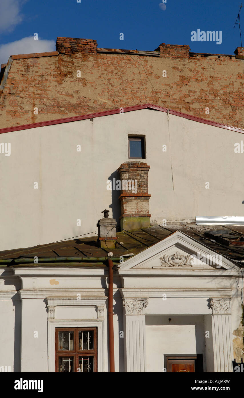 Old houses central Bucharest Romania Stock Photo - Alamy