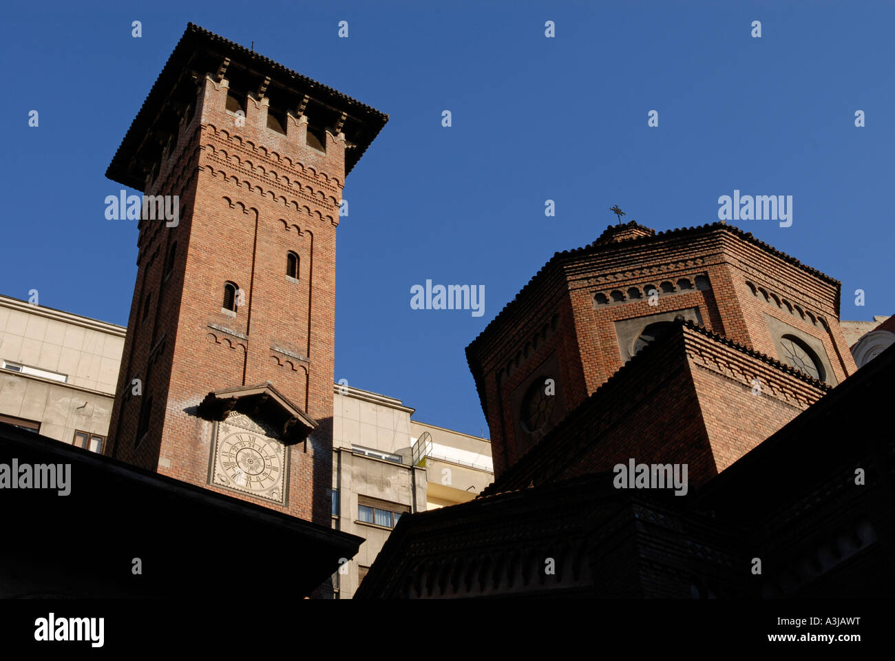 The red brick Italian Church of the Most Holy Redeemer (Chiesa Italiana ...