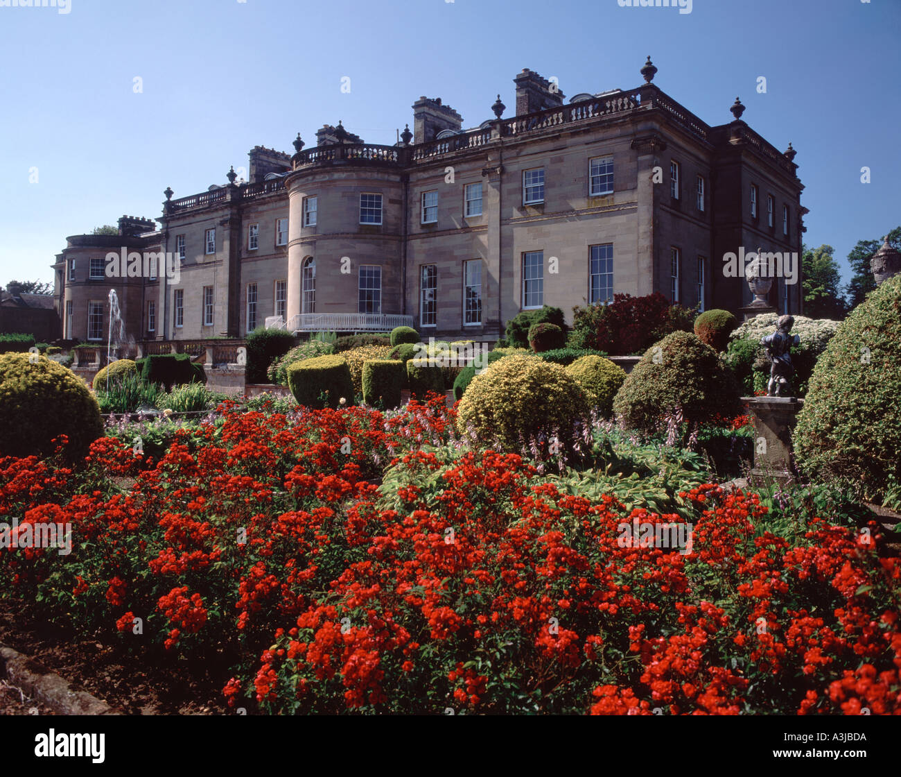Manderston House Scottish Borders Stock Photos & Manderston House ...