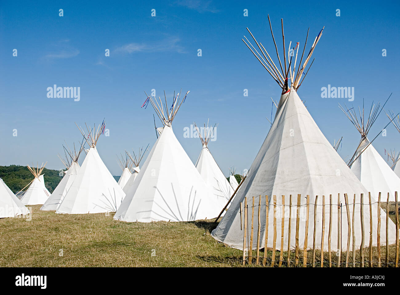 Teepee structures hi-res stock photography and images - Alamy
