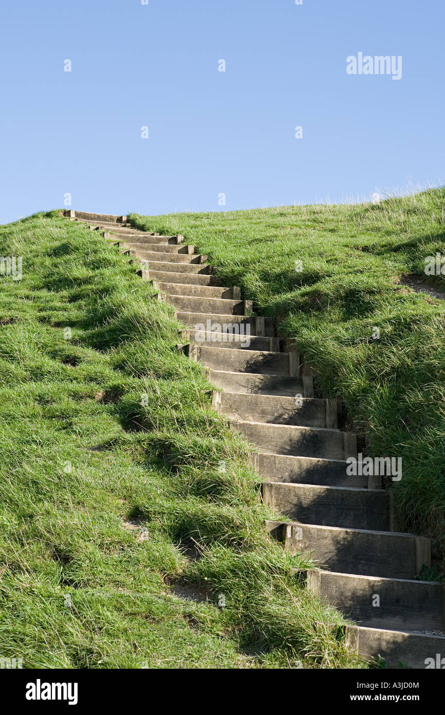 Up the hill to hi-res stock photography and images - Alamy