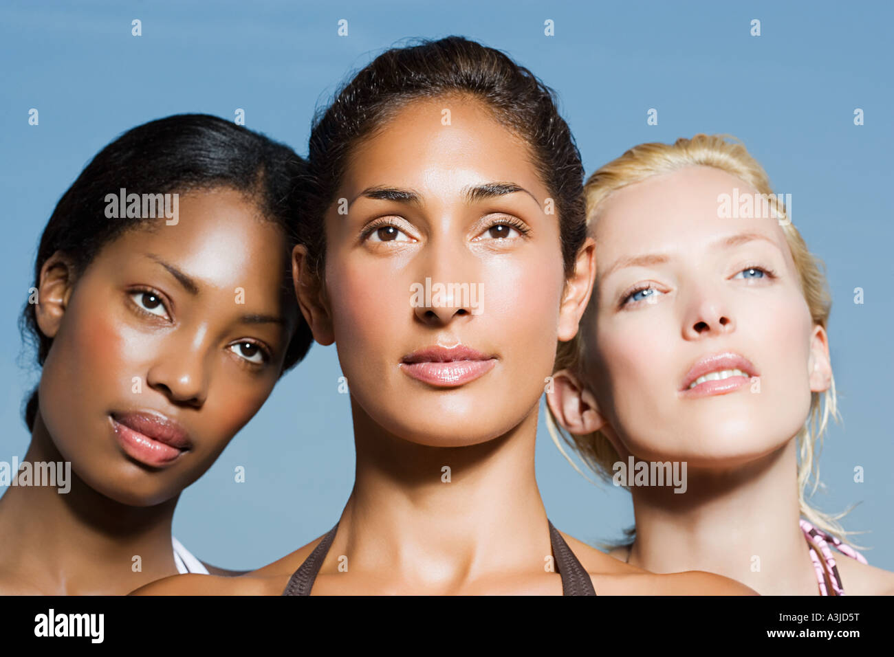 Portrait of three women Stock Photo - Alamy