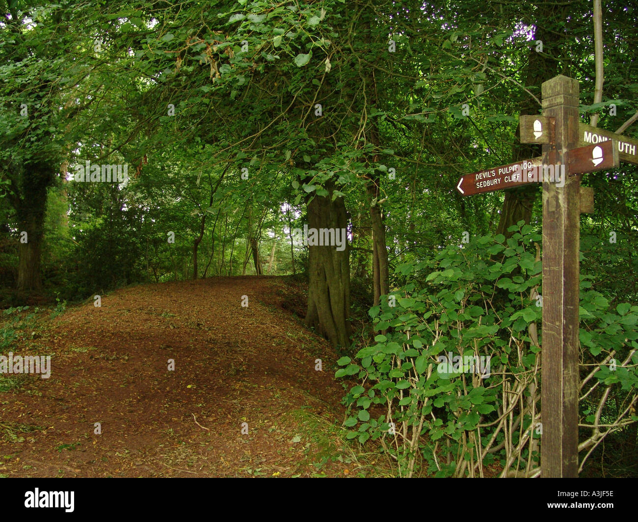 Offas Dyke Path Walk England UK 2004 Stock Photo - Alamy
