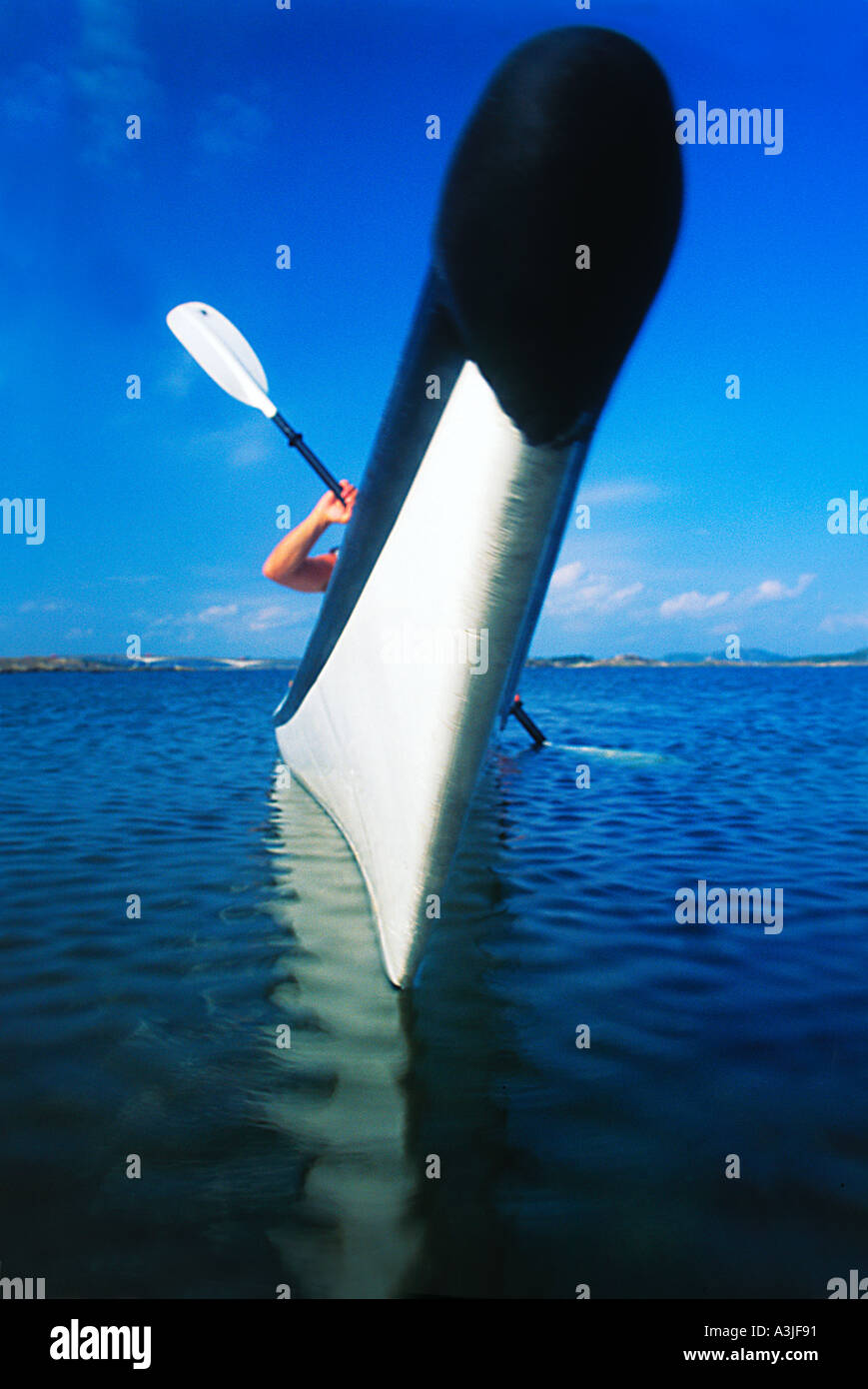 Sea kayak bow view hi-res stock photography and images - Alamy