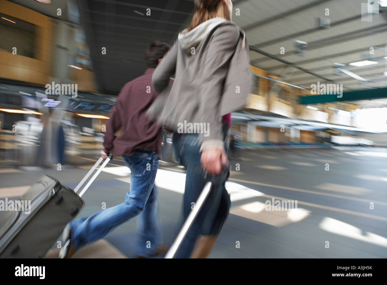 Two Men Rush High Resolution Stock Photography and Images - Alamy
