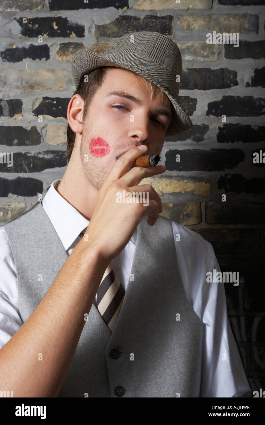 Young man 20 30 smoking hi-res stock photography and images - Alamy