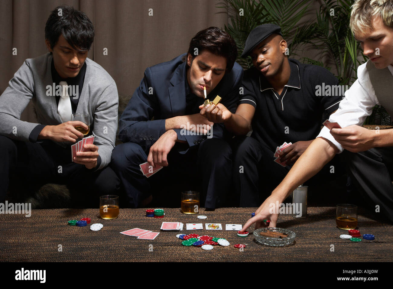 Old People Playing Cards High Resolution Stock Photography and Images ...