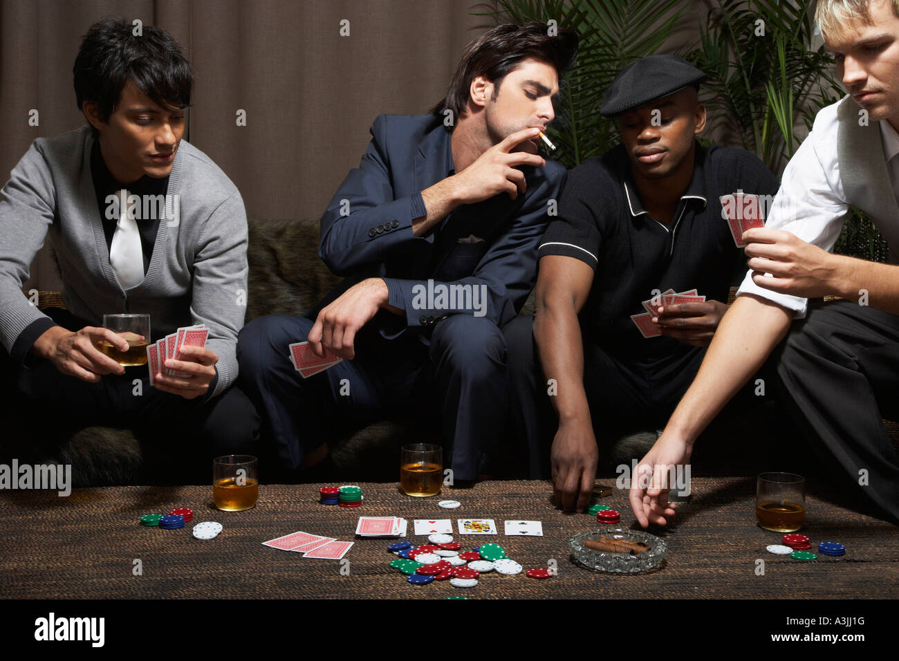 Old People Playing Cards High Resolution Stock Photography and Images ...