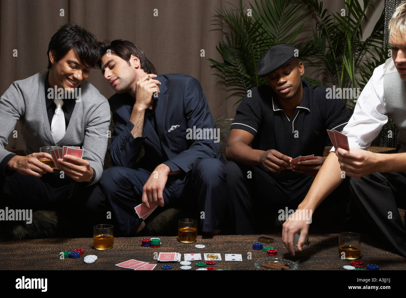 Old People Playing Cards High Resolution Stock Photography and Images ...