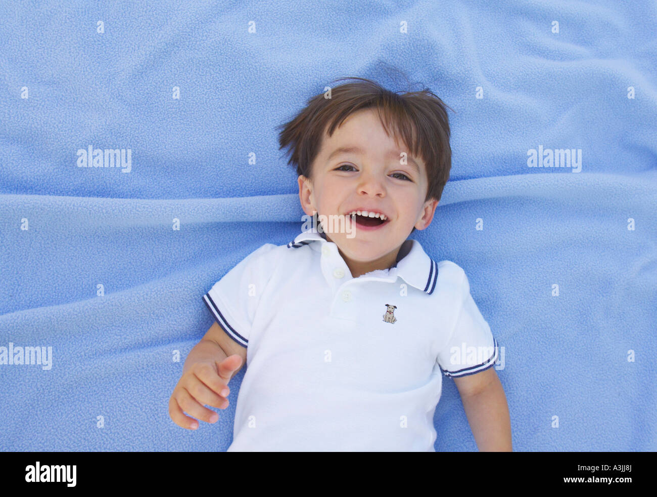 Portrait of Young Boy Stock Photo - Alamy