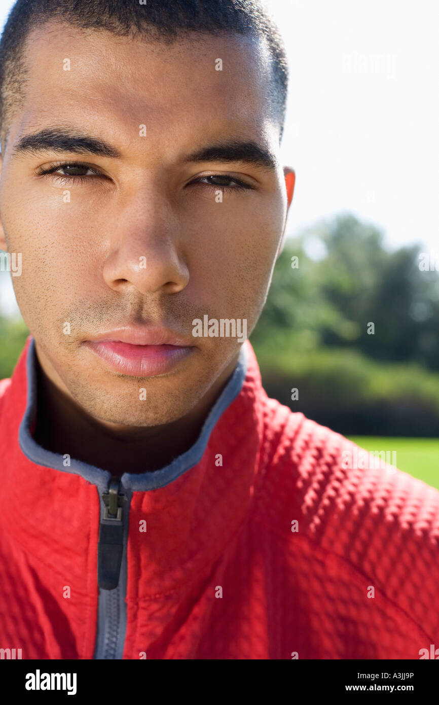 Portrait of Man Stock Photo - Alamy