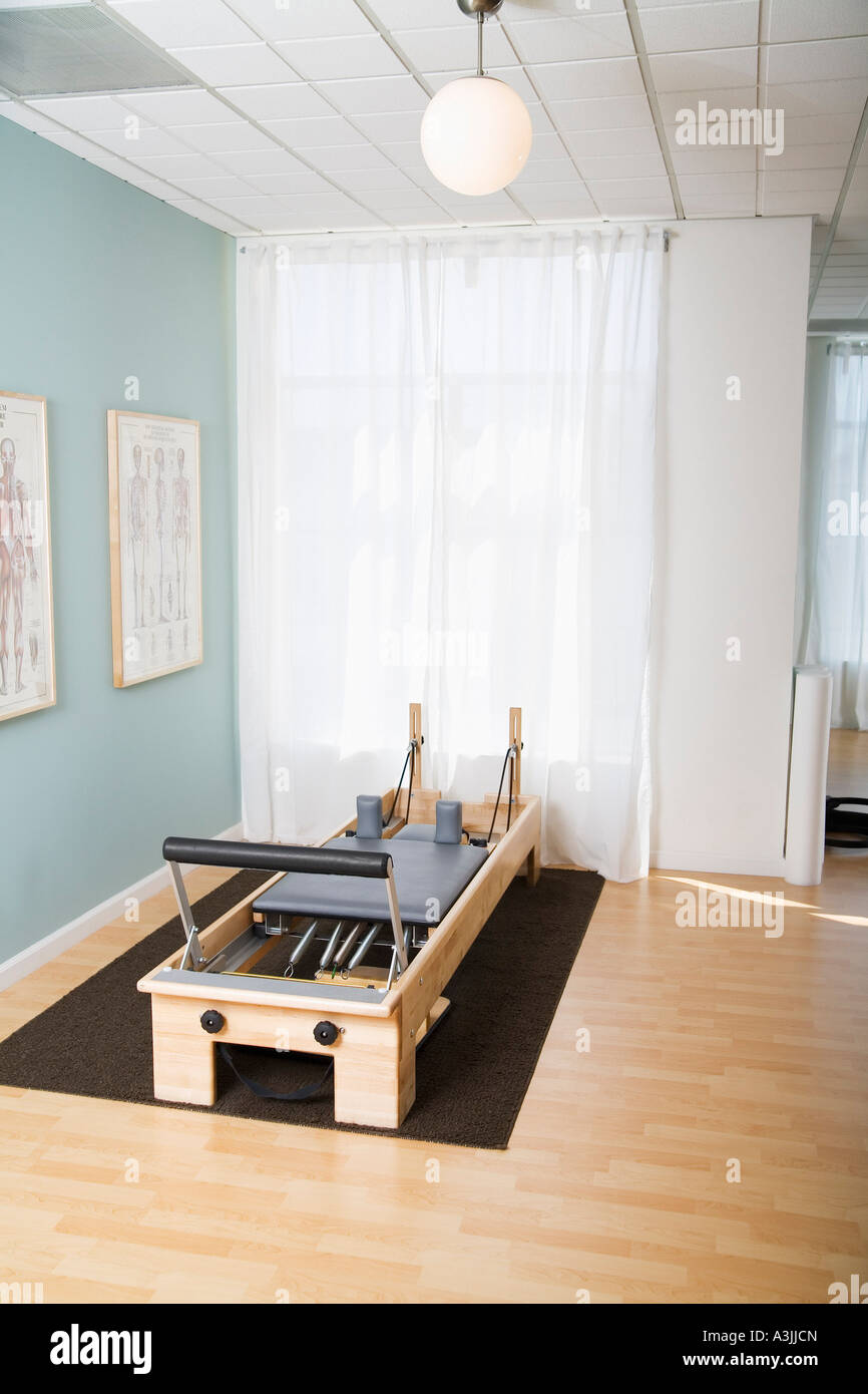 Room with Pilates Machine Stock Photo - Alamy