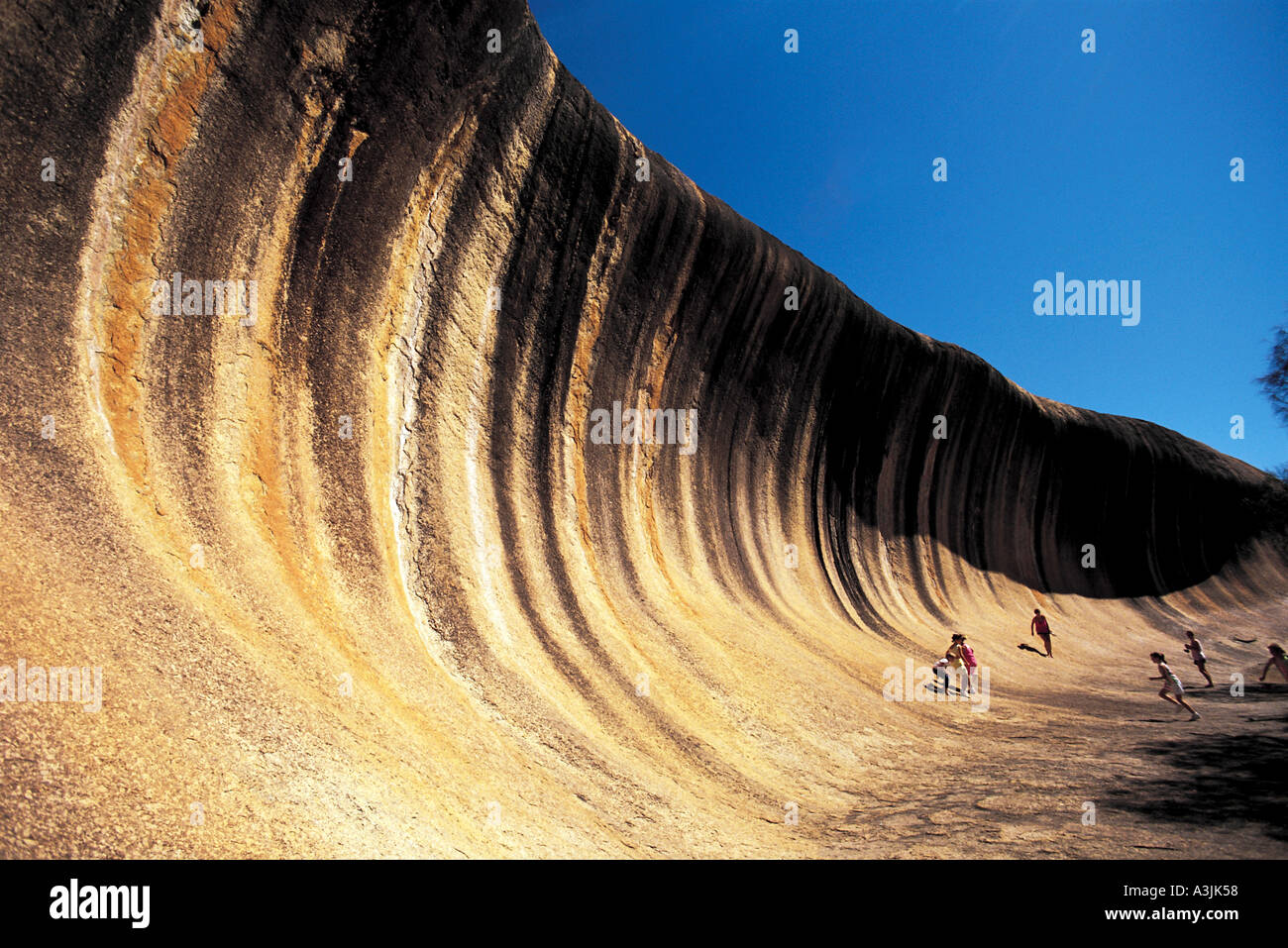 wave rock state of western australia australia Stock Photo - Alamy