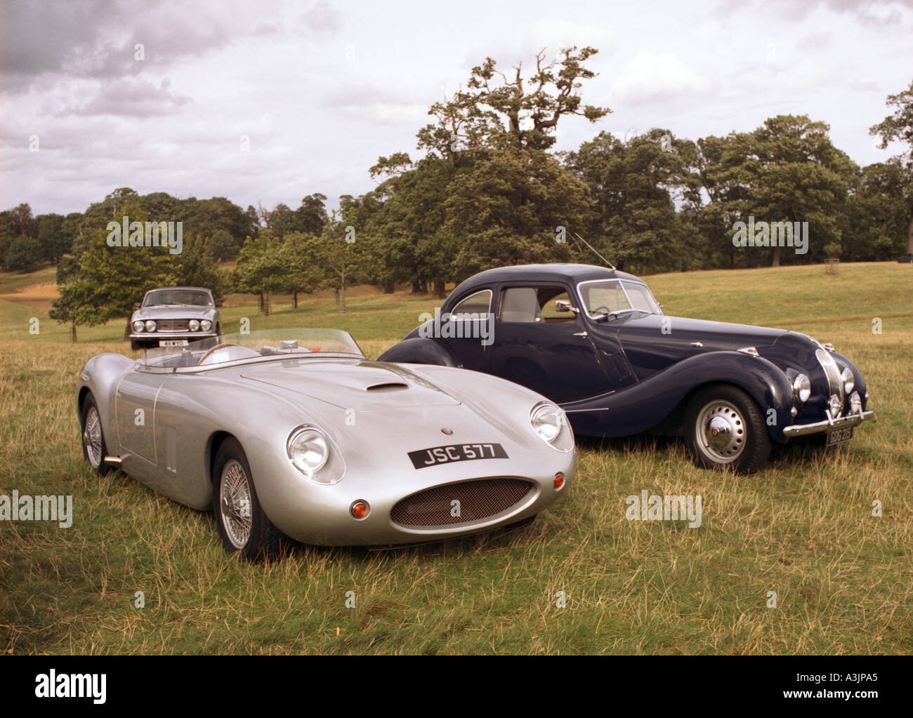 Bristol 403 special and Bristol 400 classic cars Stock Photo - Alamy