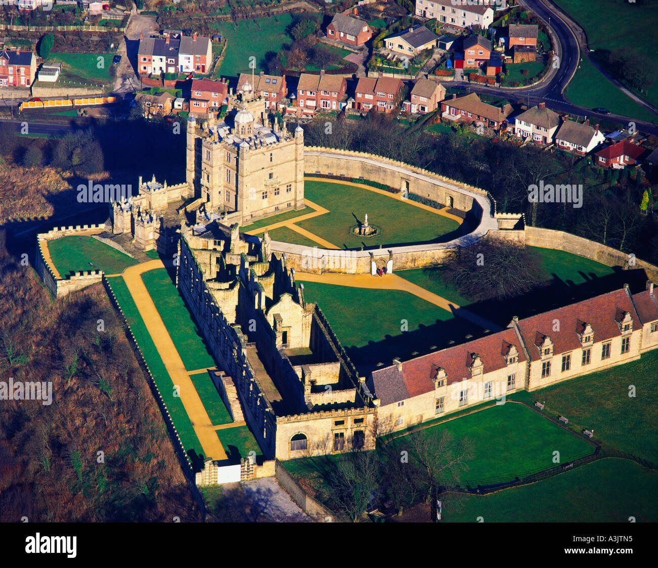 Bolsover castle and town hi-res stock photography and images - Alamy