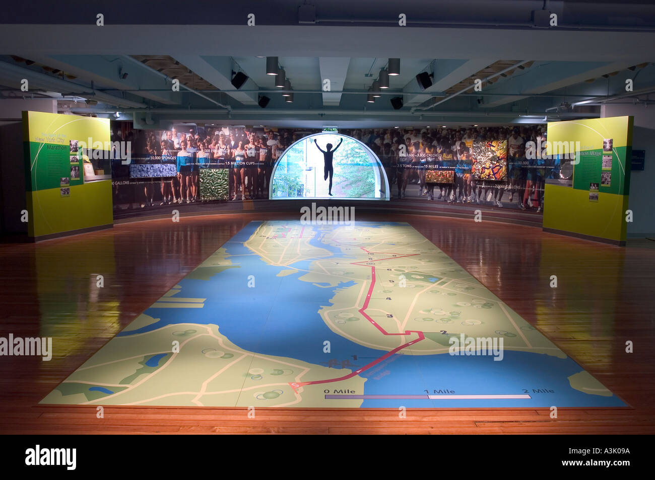 Track and Field Museum Hall of Fame New York City USA Stock Photo - Alamy