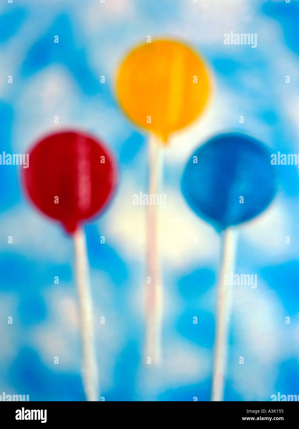 THREE FLOATING LOLLIPOPS Stock Photo - Alamy