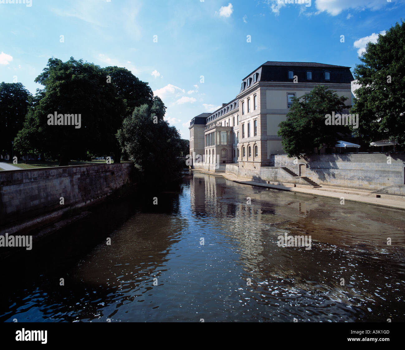 Leineschloss in Hannover, Sitz des Landtages von Niedersachsen Stock ...