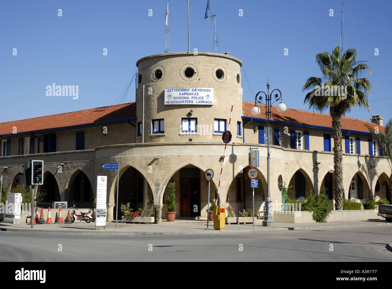 Divisional Police Headquarters Larnaka Cyprus Stock Photo - Alamy