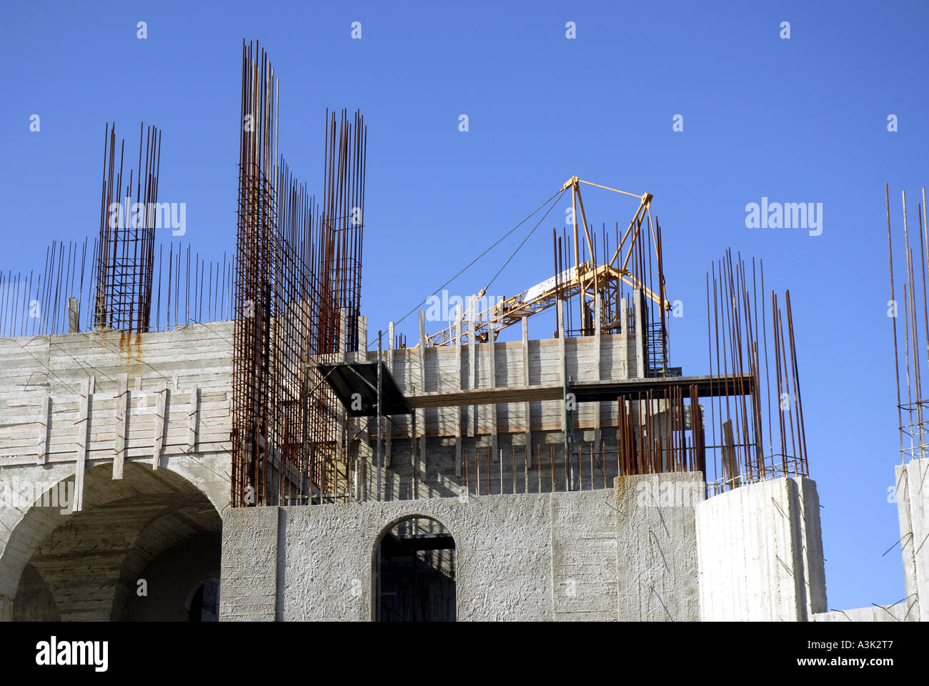Construction site in Limassol Cyprus Stock Photo - Alamy