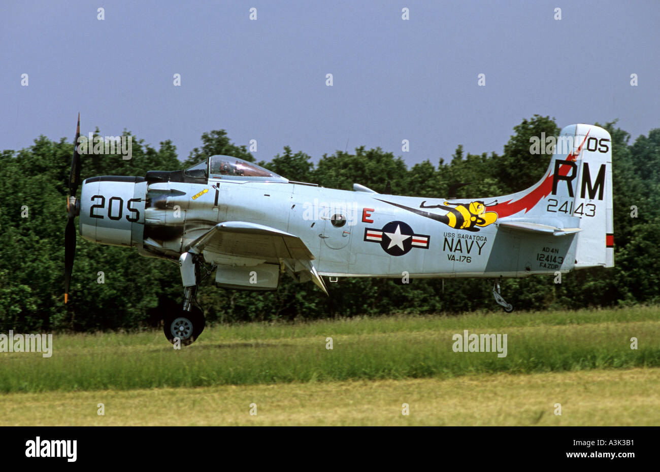 Douglas ad4 skyraider hi-res stock photography and images - Alamy