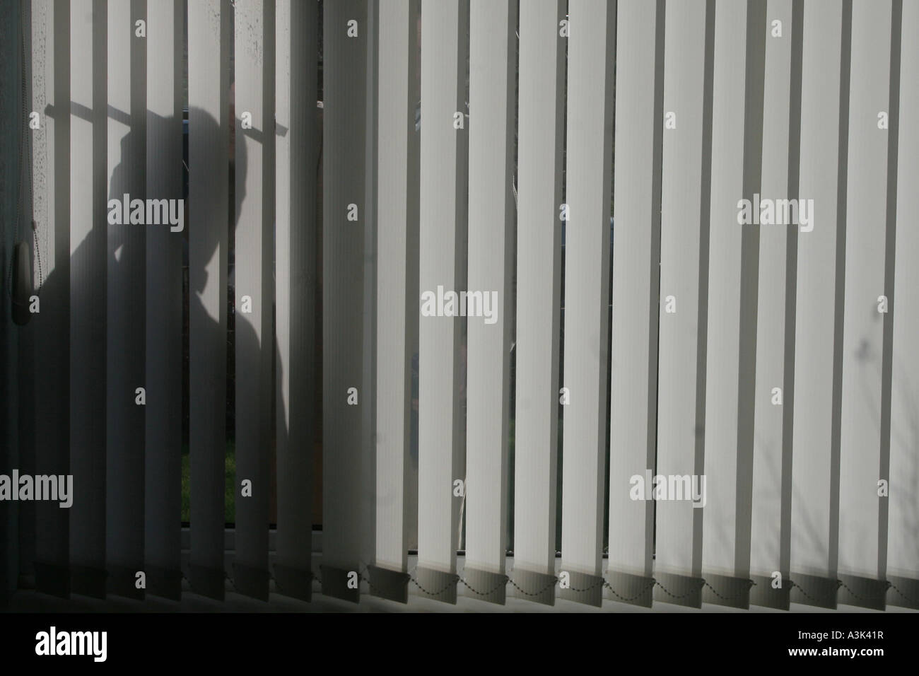 Scary figure window hi-res stock photography and images - Alamy