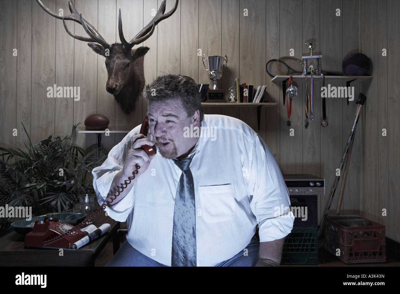 Old Fat Man High Resolution Stock Photography and Images - Alamy