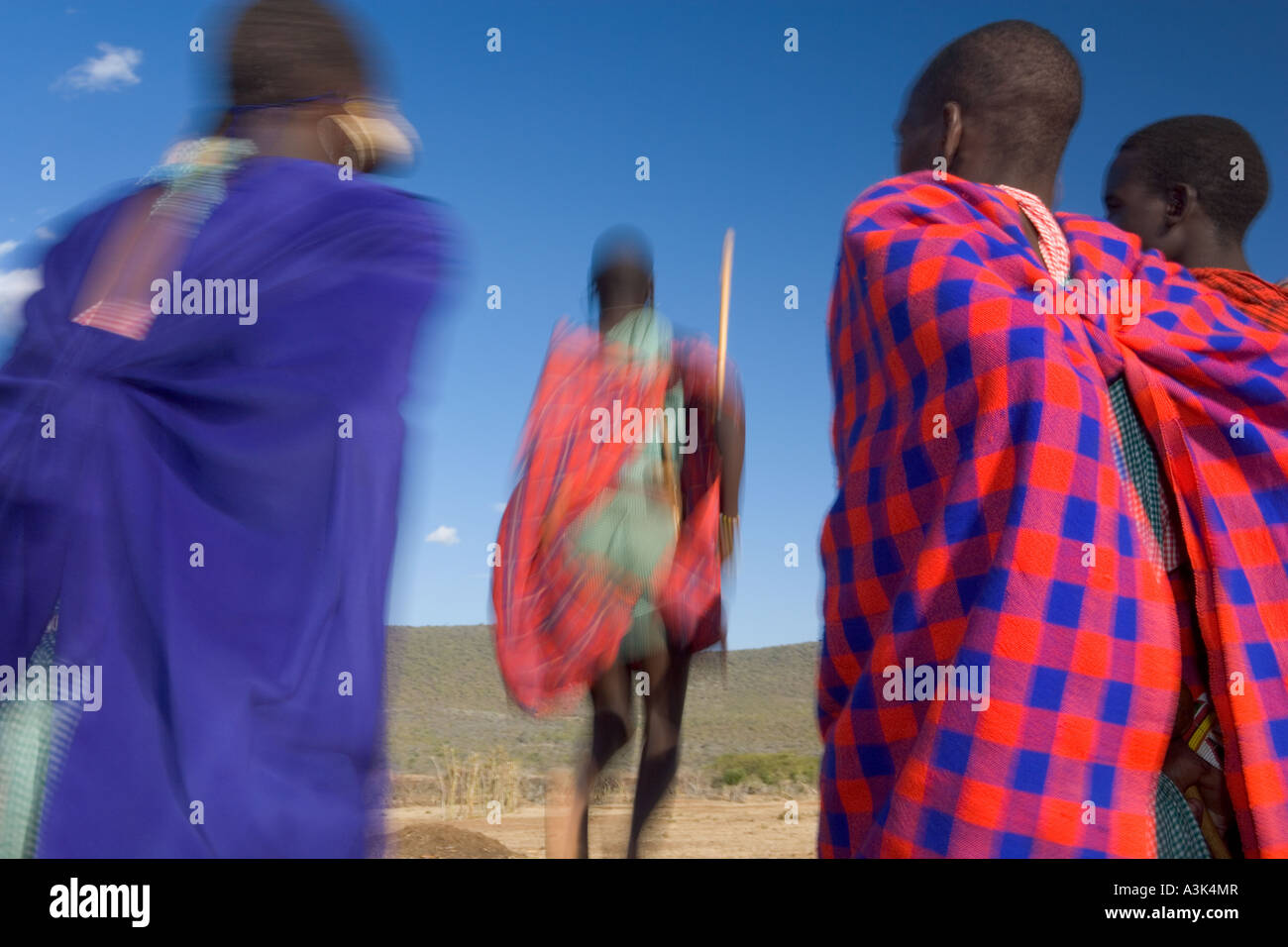 Maasai dancers, Masai Mara, Kenya Stock Photo - Alamy