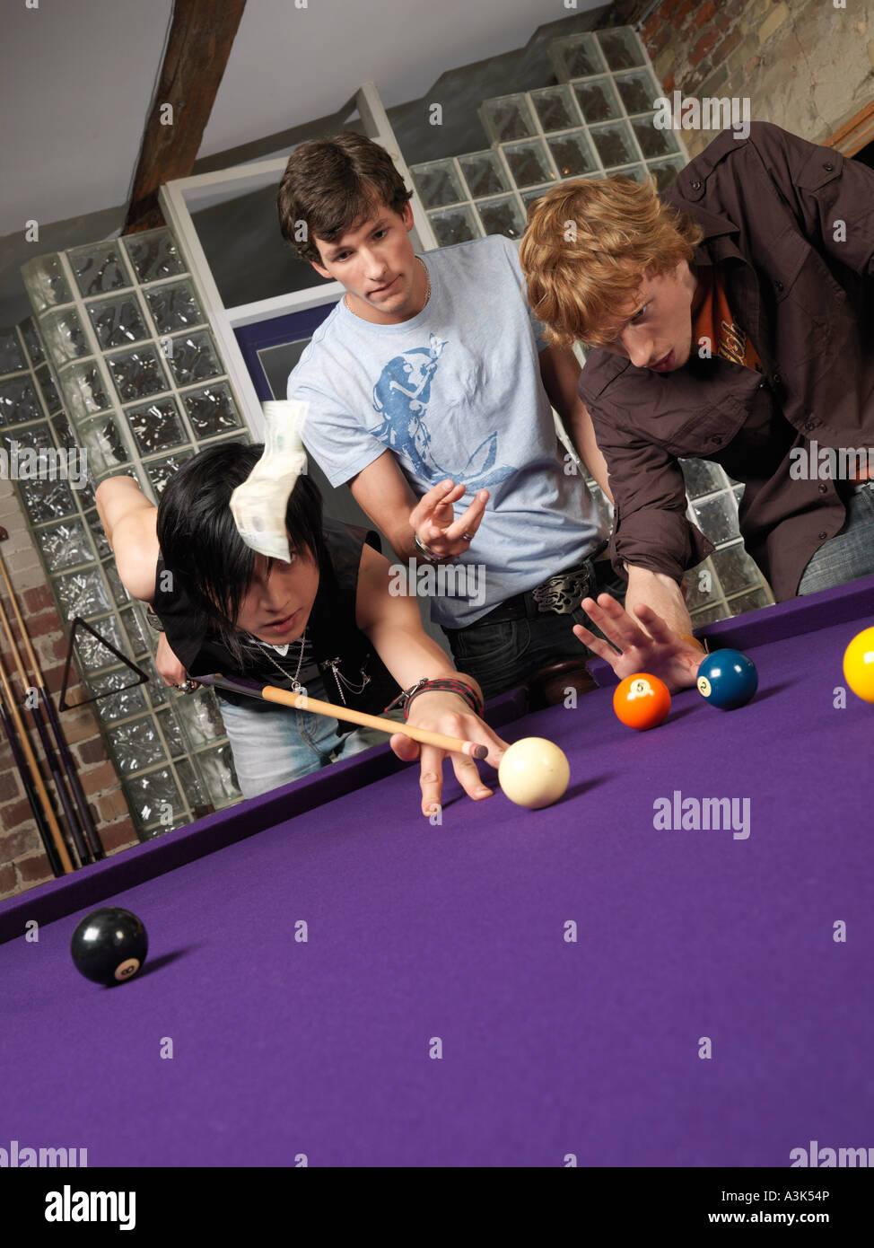 Hold Pool Cue High Resolution Stock Photography and Images - Alamy