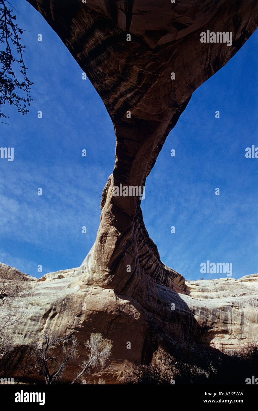 natural bridge monument Stock Photo - Alamy