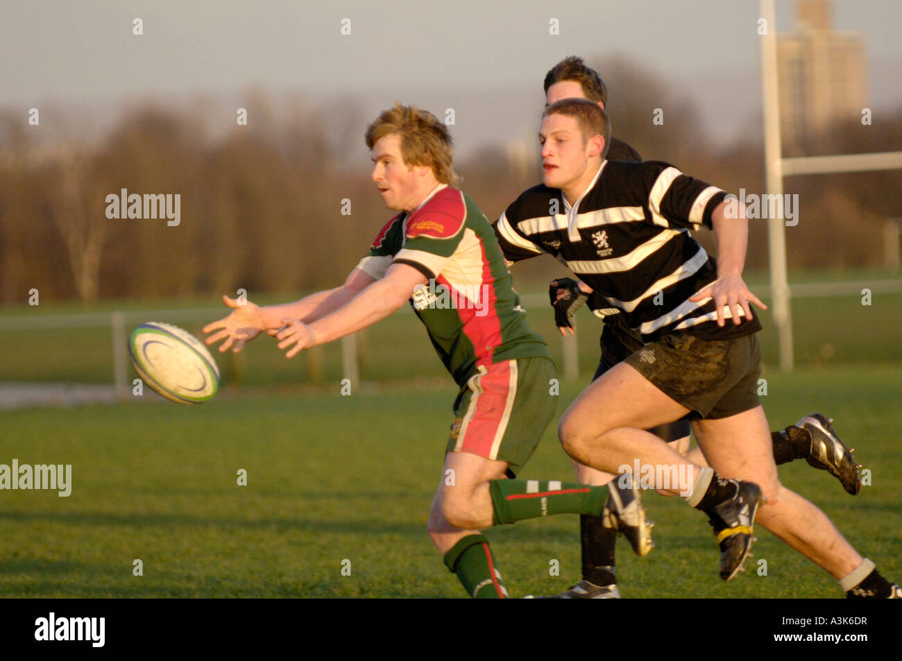 Rugby pass hi-res stock photography and images - Alamy
