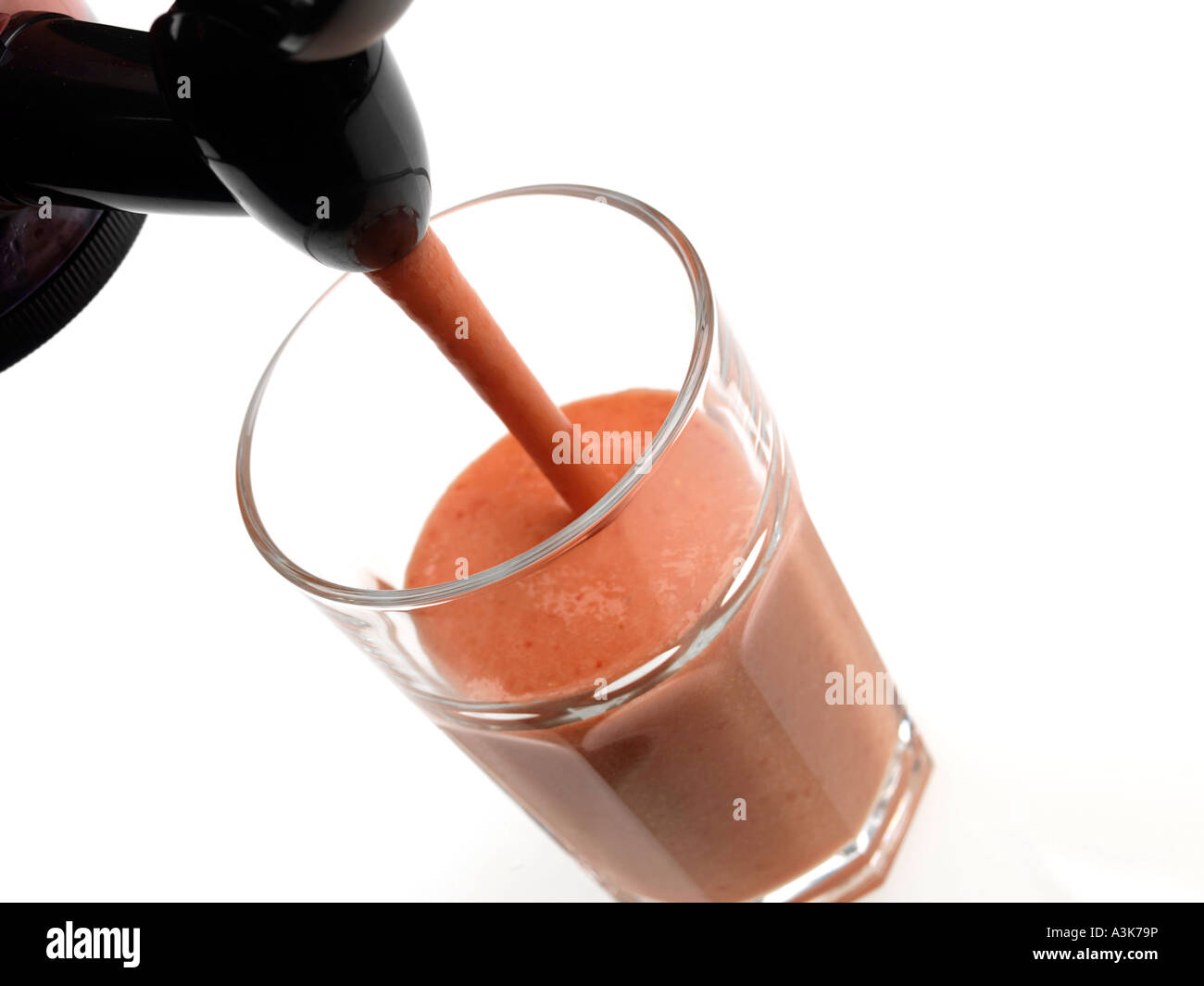 Pouring a Smoothie Stock Photo - Alamy