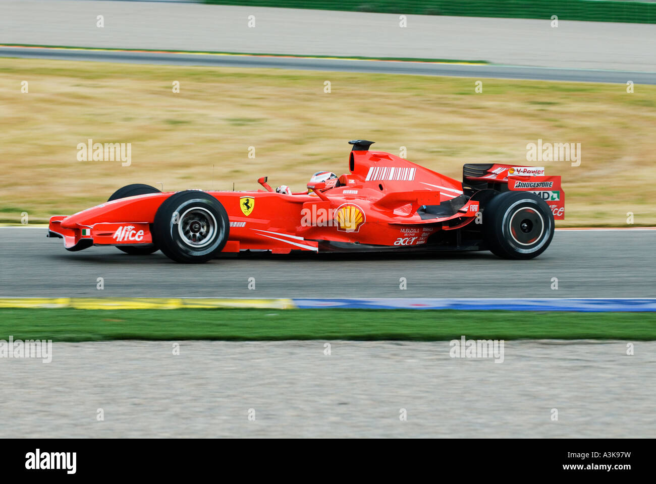 Kimi Raeikkoenen, Ferrari February 2007 Stock Photo - Alamy