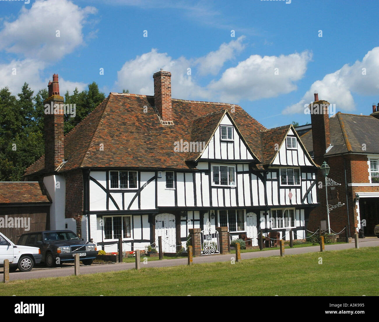 Redford House Chartham Village Nr Canterbury Kent England Stock Photo ...