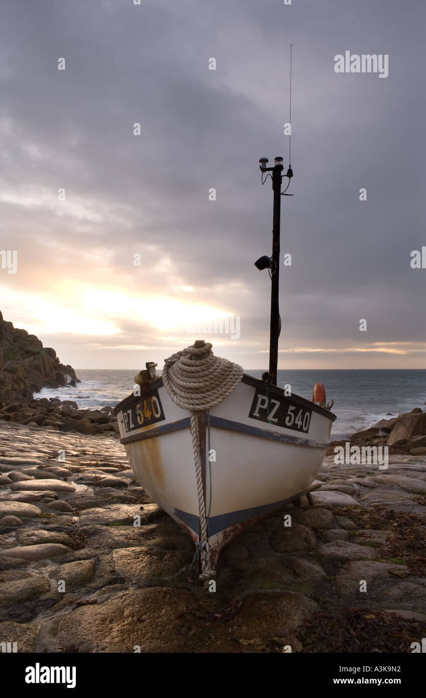 Fishing Boats at Penberth Cornwall Stock Photo - Alamy