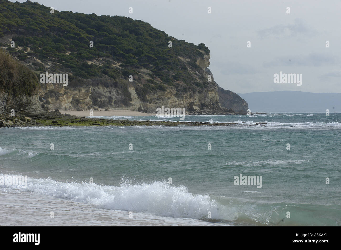 Roche Cape Lighthouse Cadiz Spain Europe El Palmar and Zahora Beach La ...