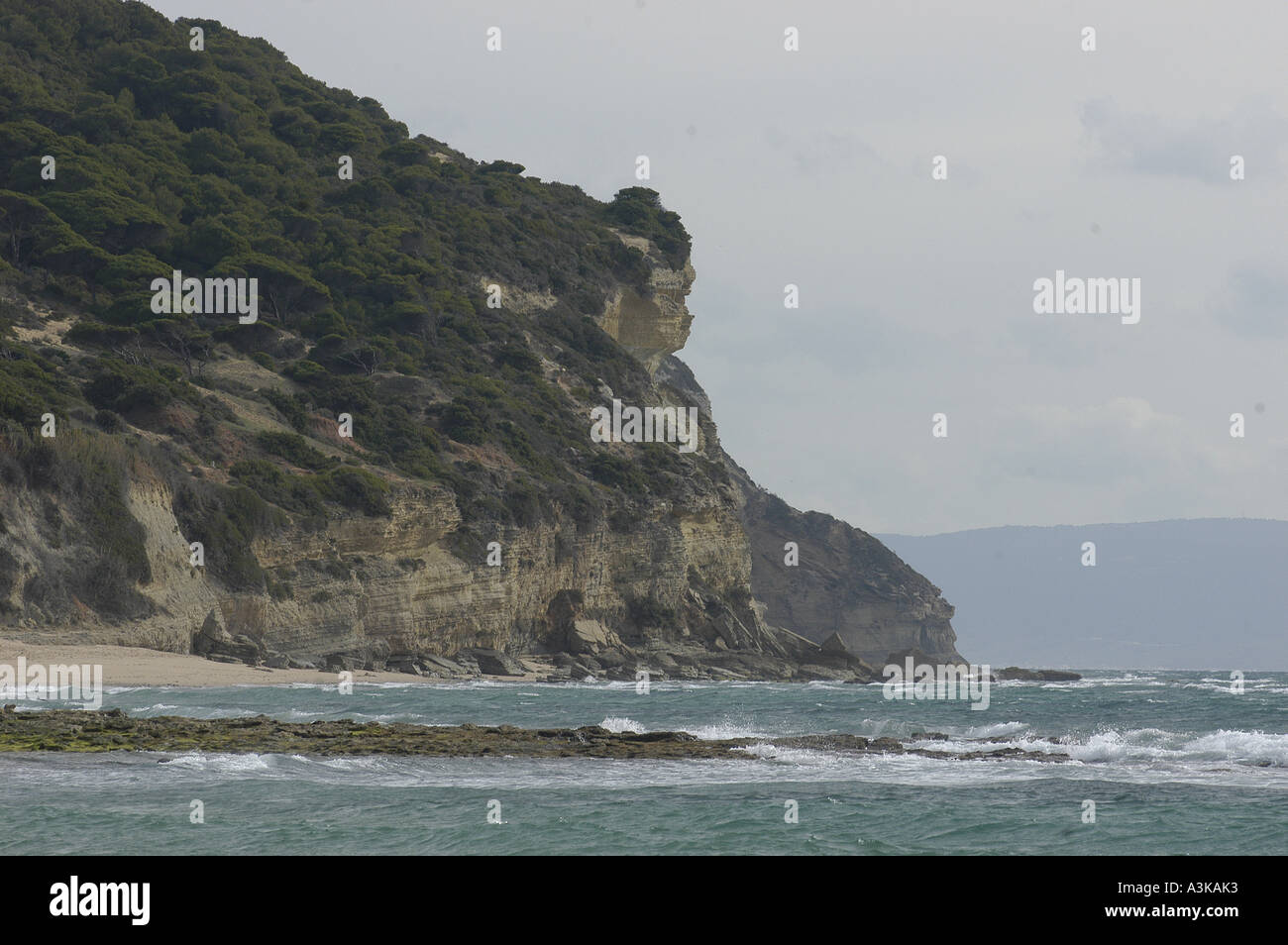 Roche Cape Lighthouse Cadiz Spain Europe El Palmar and Zahora Beach La ...