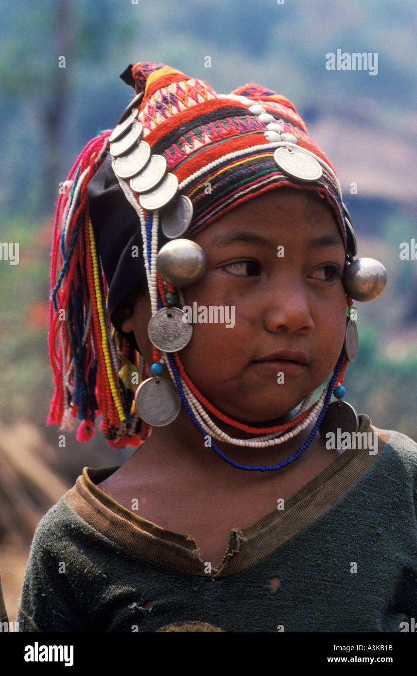 Akha Tribes In Northern Thailand High Resolution Stock Photography and ...
