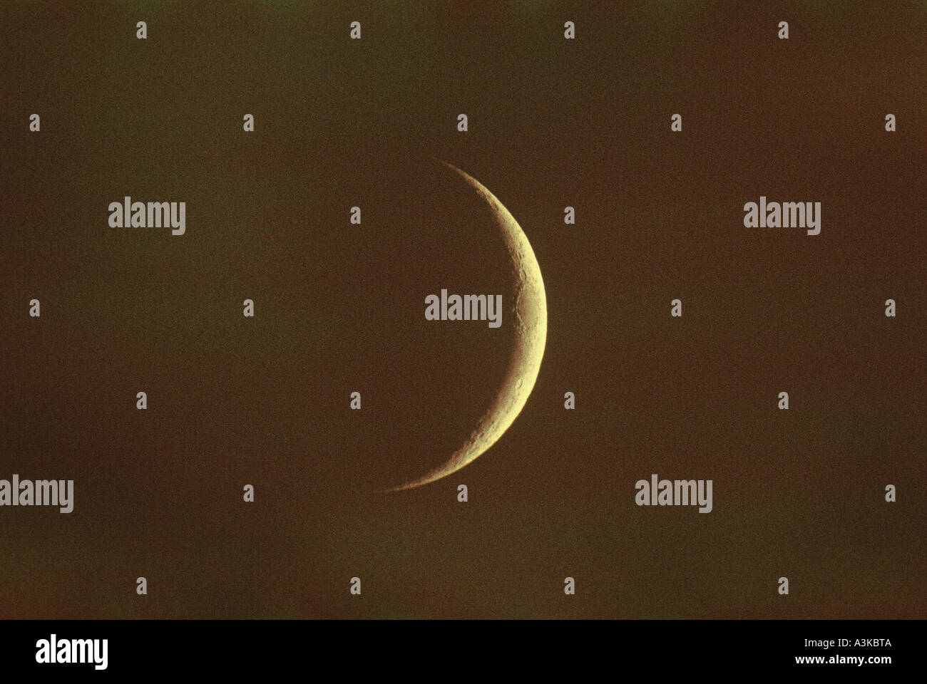 New moon September 2005 Stock Photo - Alamy