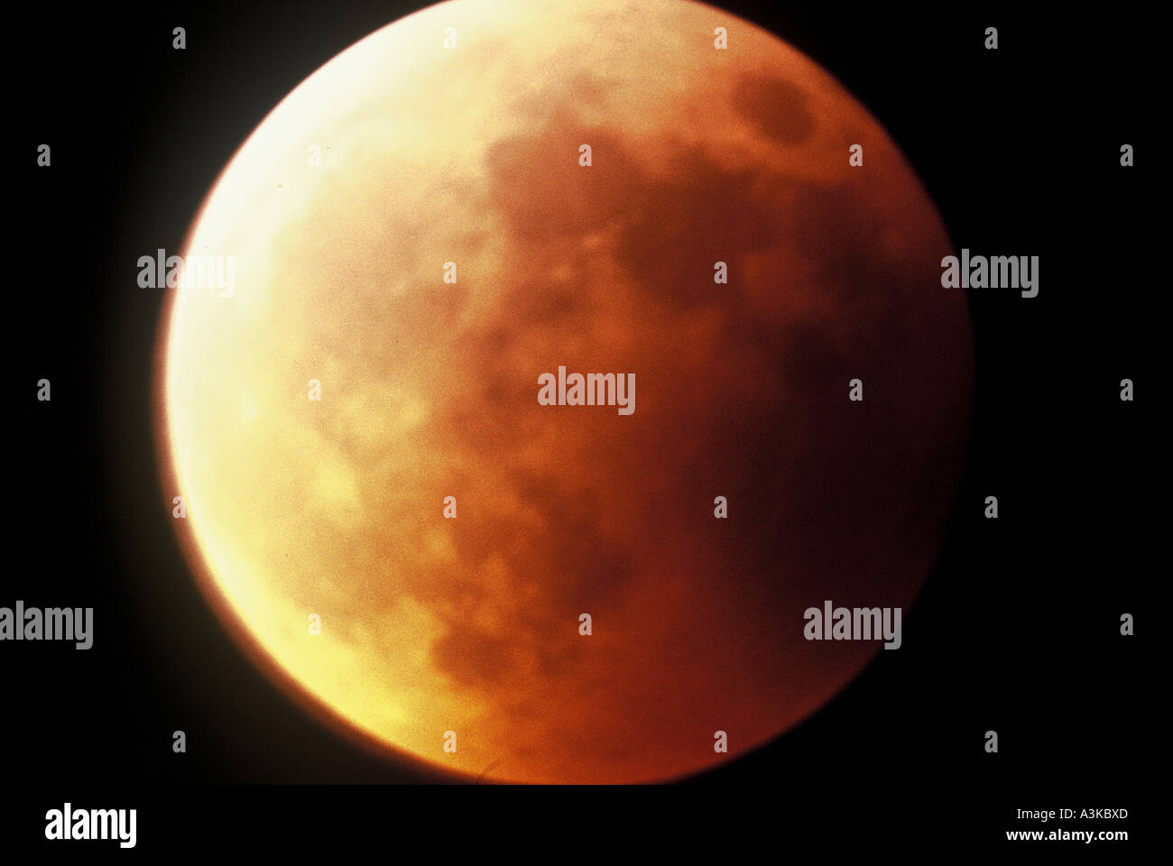 Total Lunar Eclipse Stock Photo - Alamy