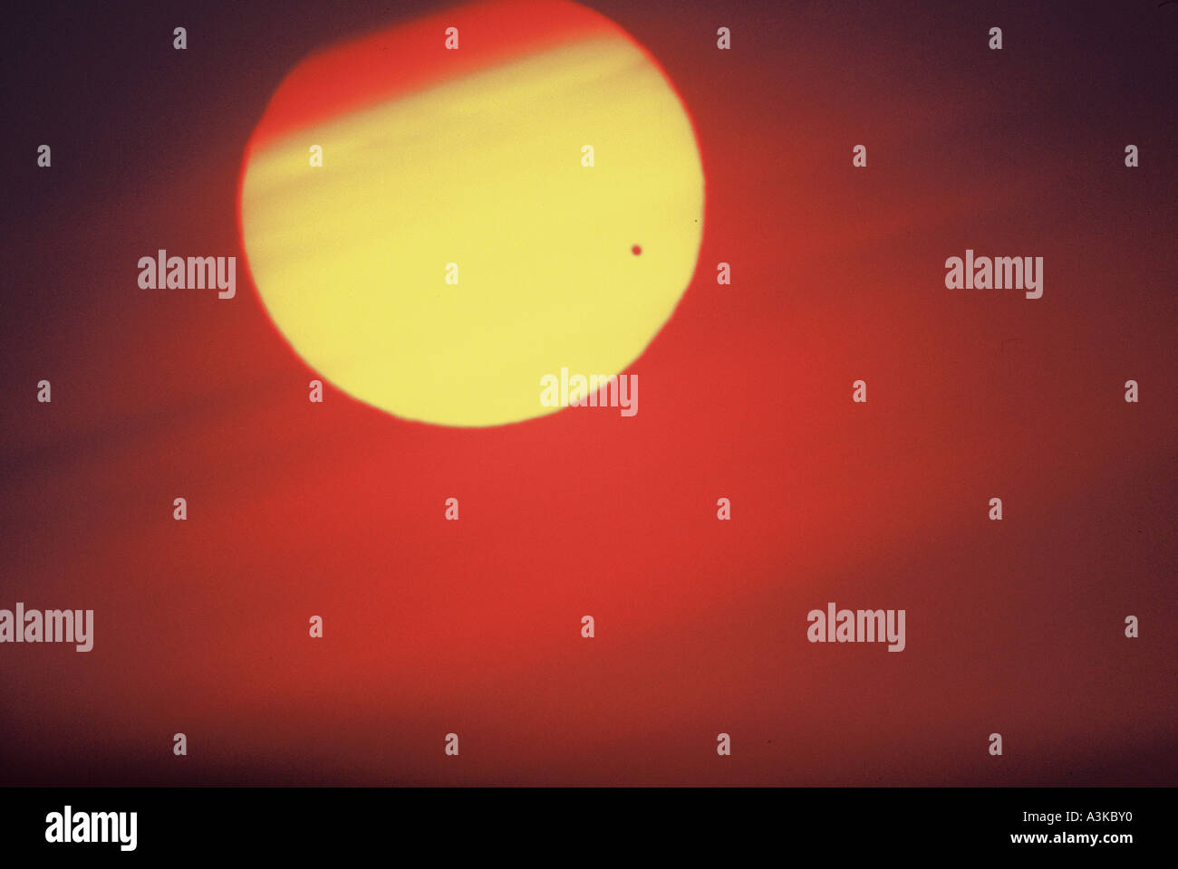 Venus Transits the Sun Stock Photo - Alamy