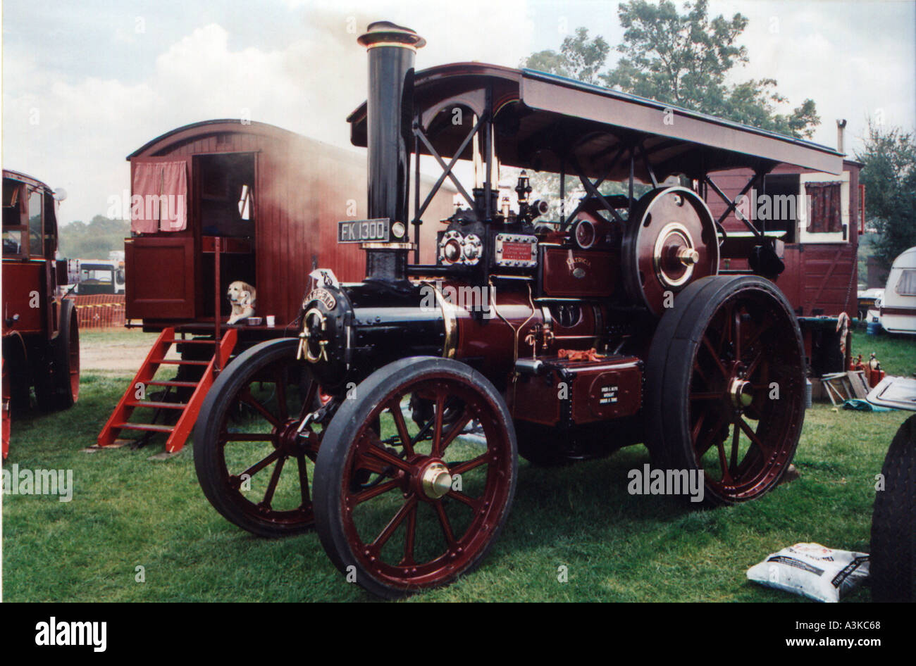 Garrett steam traction engine hi-res stock photography and images - Alamy