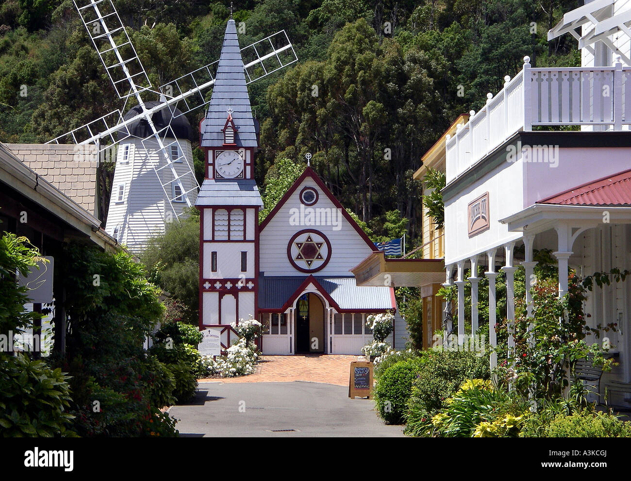 Founders Park, Nelson, a collection of rebuilt historic buildings in ...