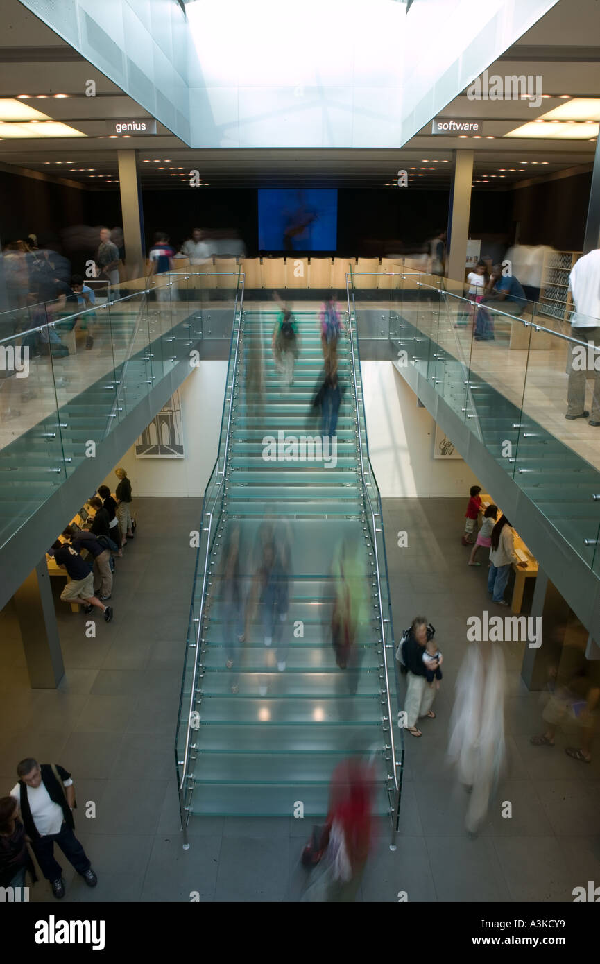 General view of the Apple store in SoHo in New York City USA October ...