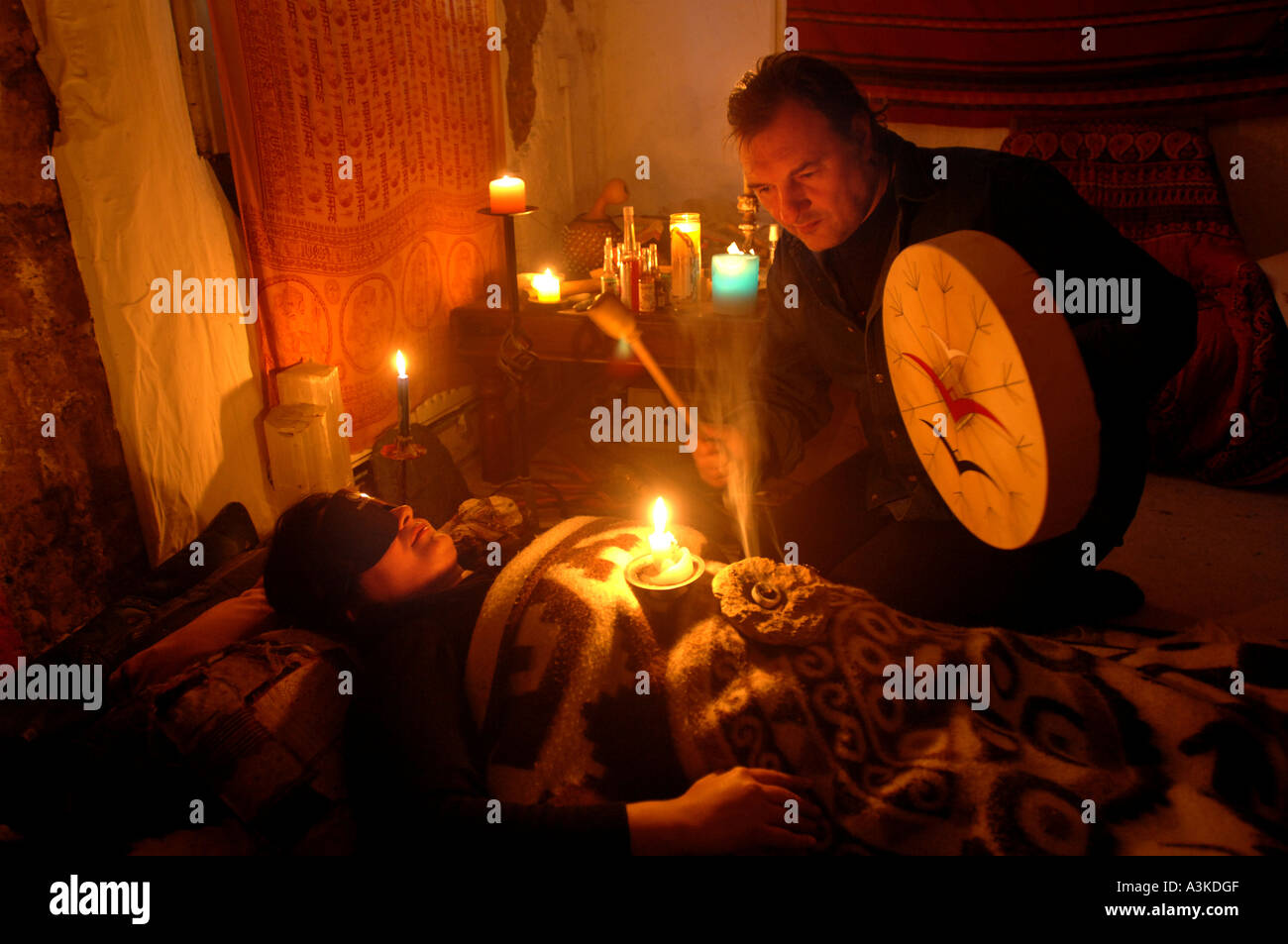 Shamanism healer hi-res stock photography and images - Alamy