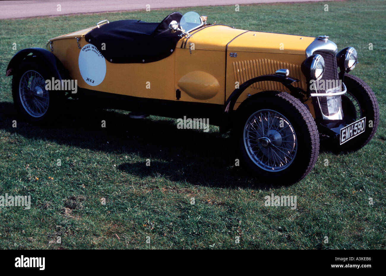 Vintage riley sports car hi-res stock photography and images - Alamy