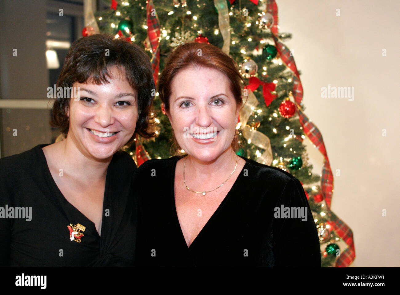 Office christmas party employees workers staff hi-res stock photography ...
